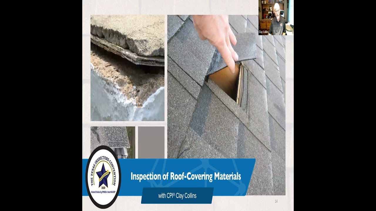 186. Inspection of Roof-Covering Materials at The Texas Inspectors Convention 2020