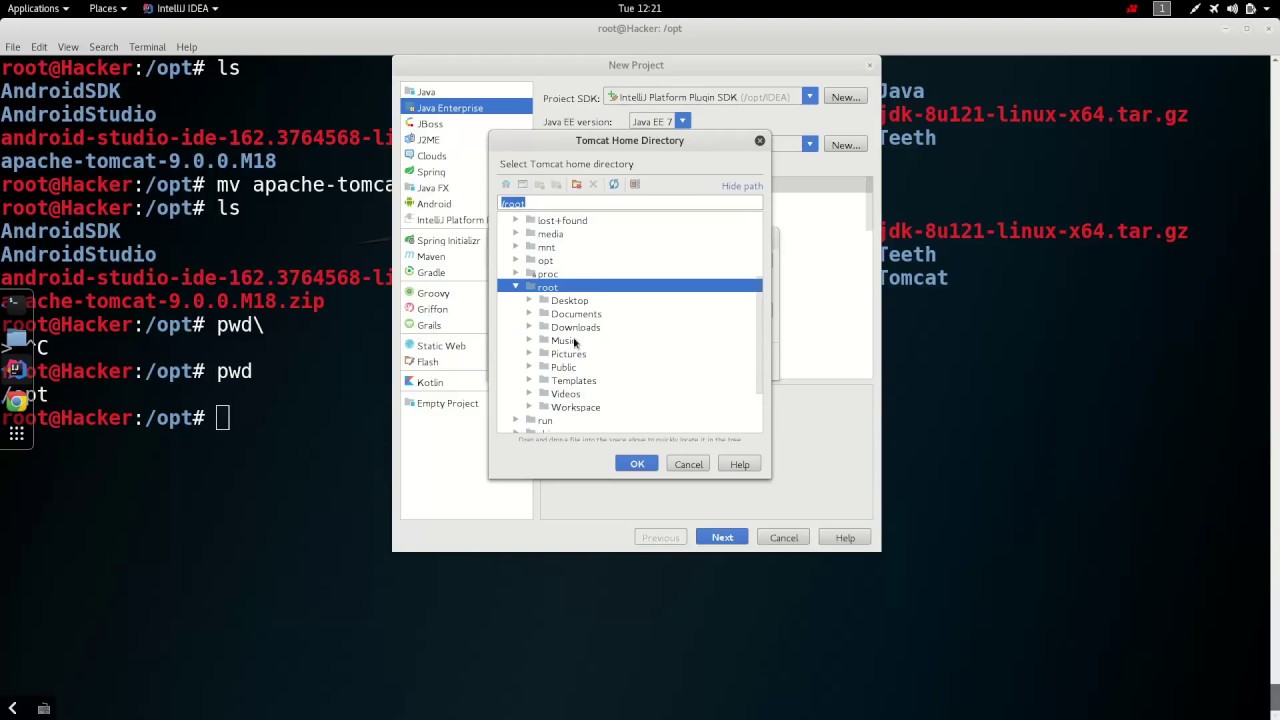 Intellij IDEA configure tomcat server