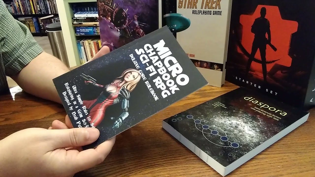 Unboxing: Micro Chapbook Sci-Fi RPG