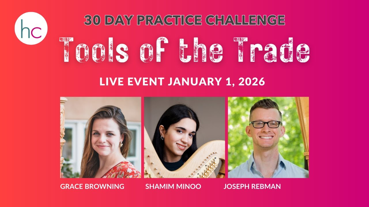 Harp Column's 30 Day Practice Challenge Kickoff Party–January 1, 2026