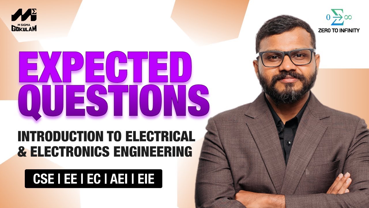 KTU S1 Question Paper Hacked | Intro to Electrical & Electronics Engineering | Zero to Infinity
