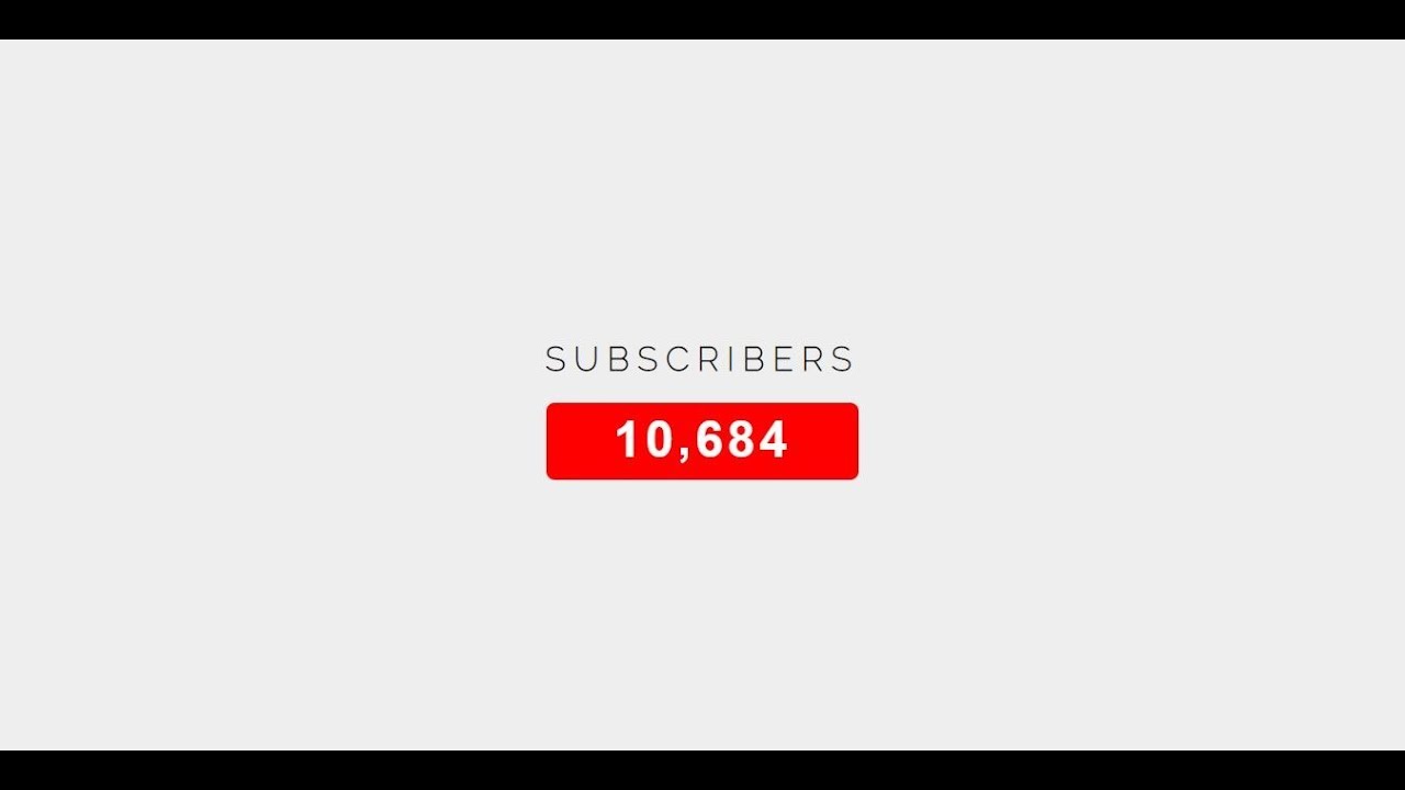 Odometer Effect For Numbers In Website | HTML5 CSS & JavaScript