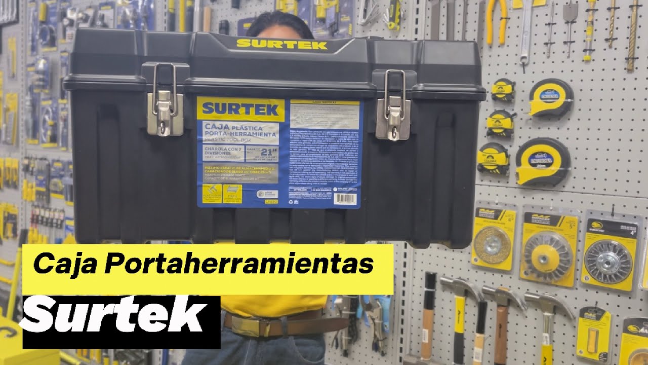 CAJA PORTAHERRAMIENTAS SURTEK Ref. CPS20 💯👍