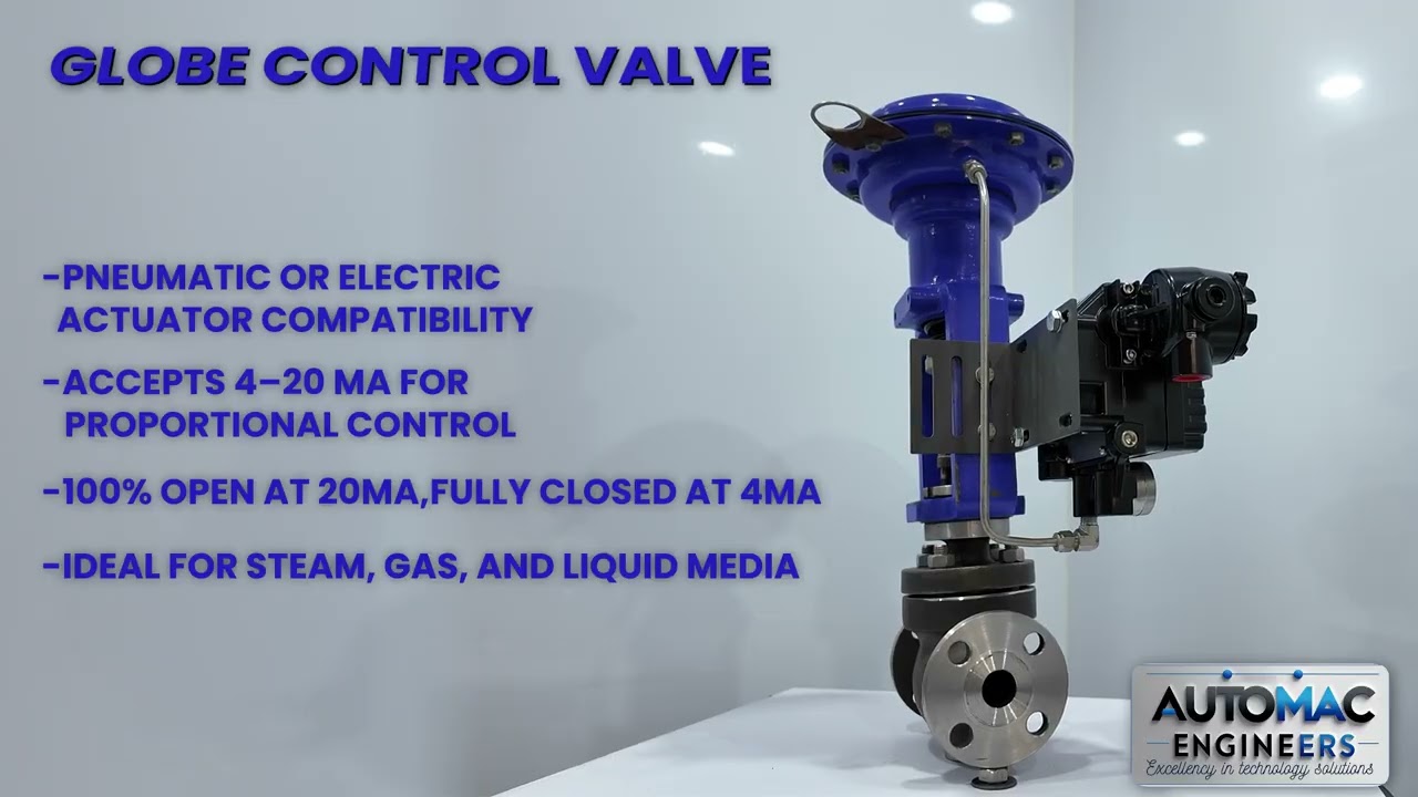 Pneumatic Globe Control Valve