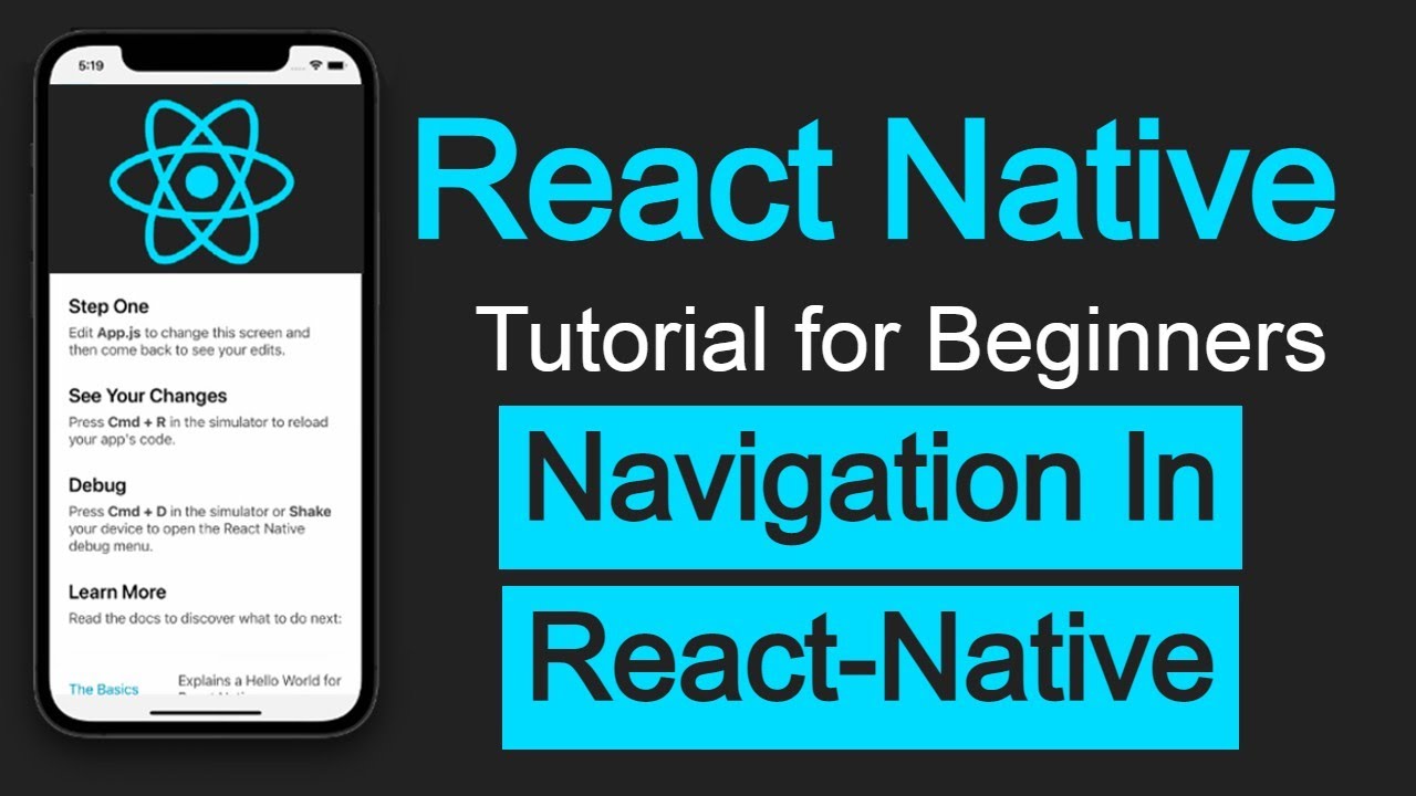 React Native tutorial #38 React native navigation | v6