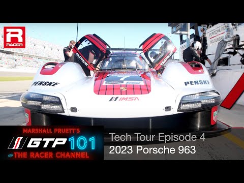 IMSA GTP 101: Porsche 963 Tech Tour