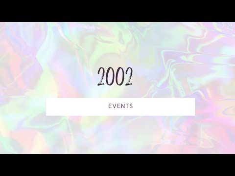 Take a Look Back at the Major Global Events of 2002 | YearDigest