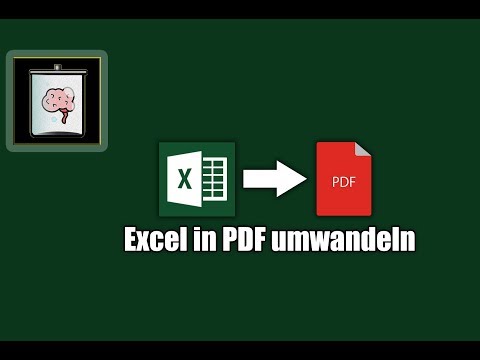 Excel in PDF umwandeln | So Gehts!