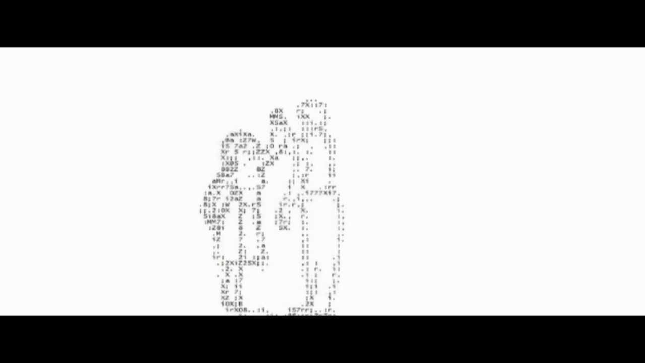 Love the Programmer (ASCII art) animation.