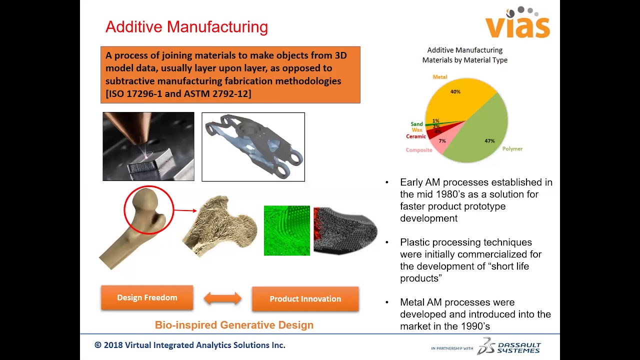 VIAS Webinar: Additive Manufacturing Process Simulation and Generative Design