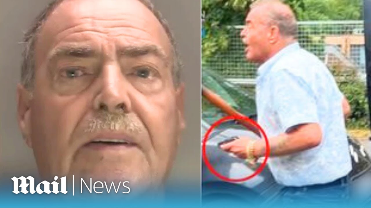 Great-grandfather Martin Gordon pulls out pistol on his own family during street argument in Dudley