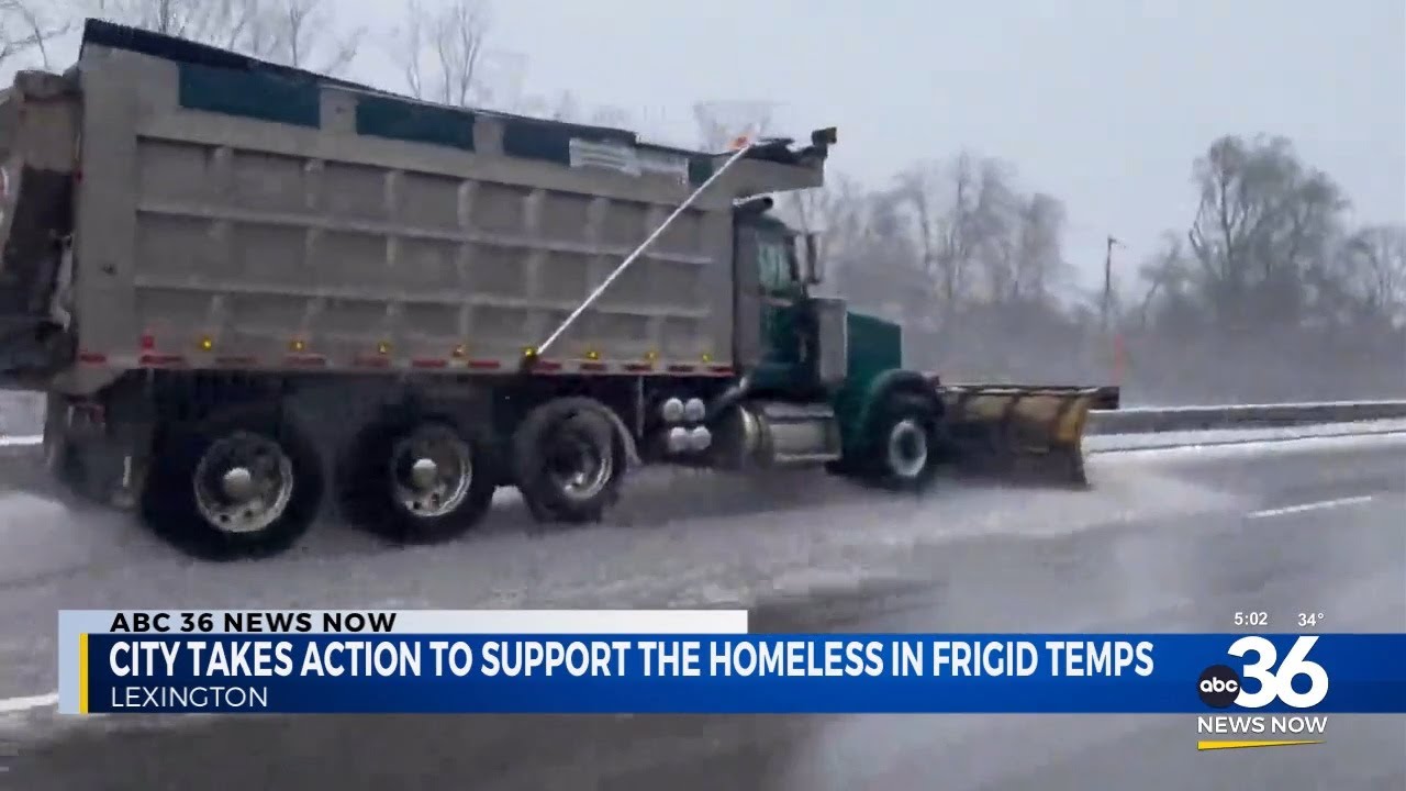 Lexington braces for dangerous icy roads as temperatures plunge