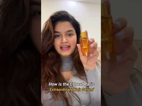 #1minreview with Anvi: L’Oreal hair serum