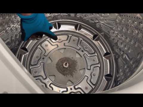 How to remove and clean LG washer machine filter