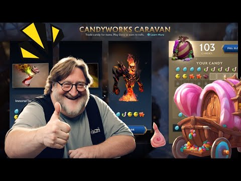 Steam Community :: Video :: Dota 2 | Mega Candy Caravan rolls | Hunting ...