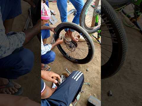 My Gear Cycle New Saund๐ Hub Installation ๐ฑ #shorts #gub1351hub #modified