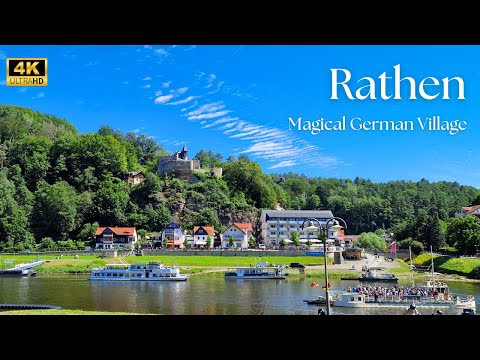 RATHEN Magical Village Walking Tour 4K | Summer 2025 | Germany ๐ฉ๐ช