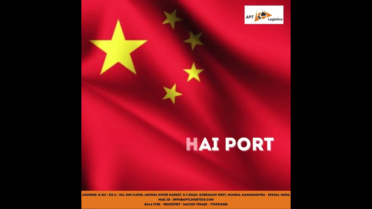 CHINA – PORT of SHANGHAI