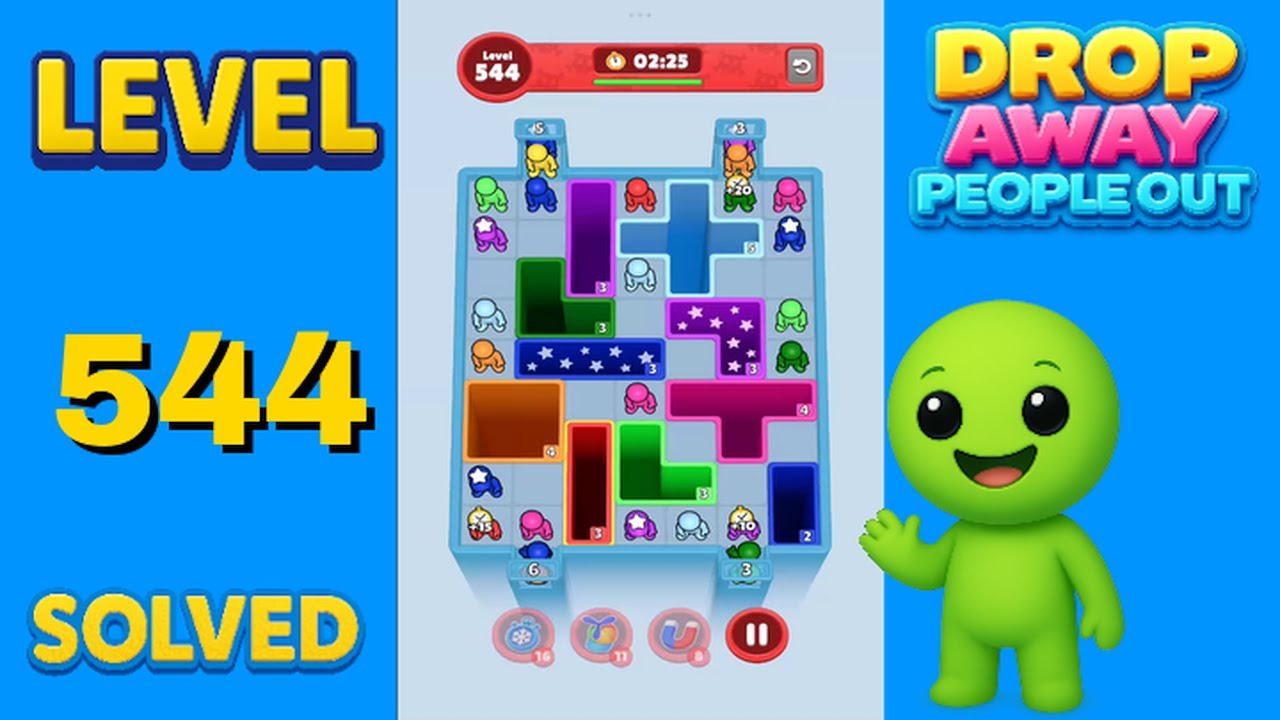 Drop Away – Level 544 - WIN FAST