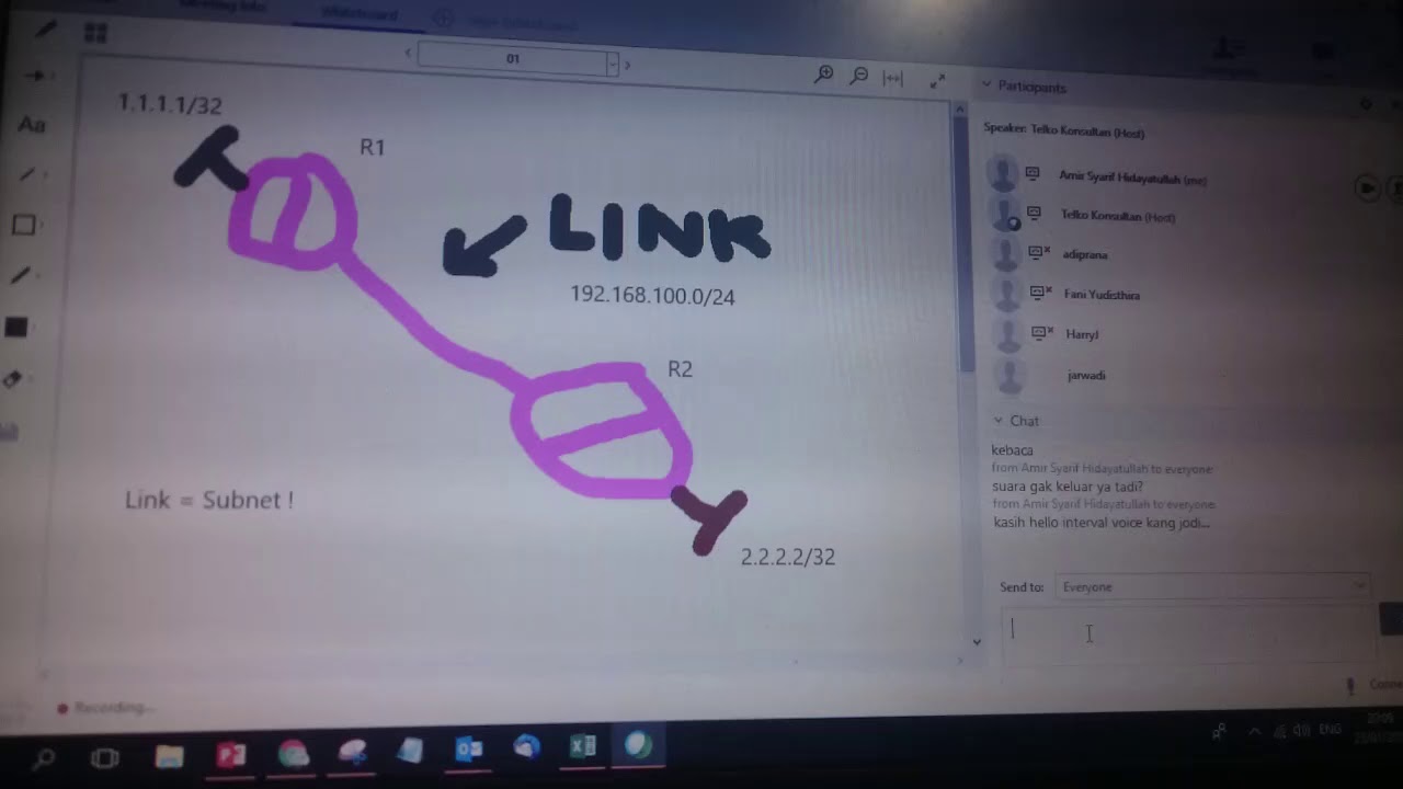 Secuil ilmu dalam Sesi Training Online ala ParaKonTel Online Academy