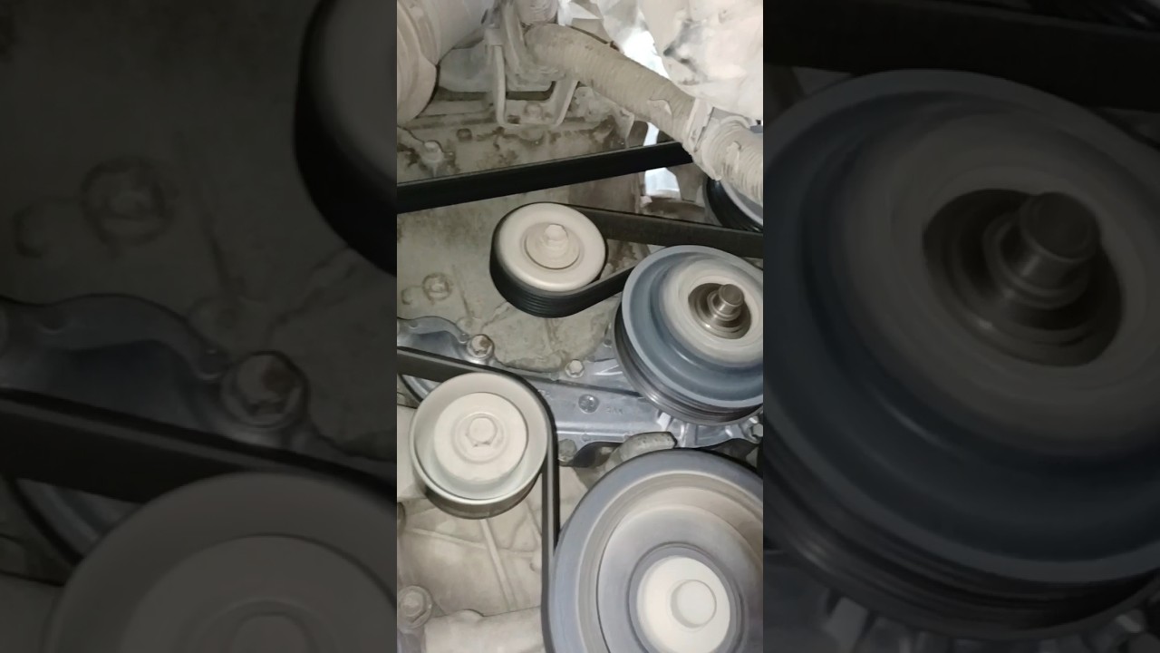 Toyota Hiace drive belt diagram #shorts