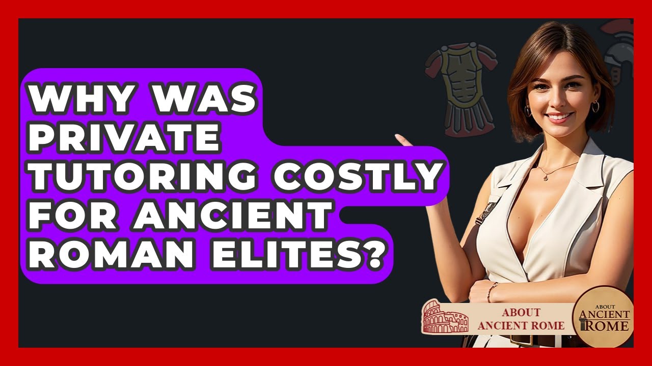 Why Was Private Tutoring Costly For Ancient Roman Elites? - All About Rome