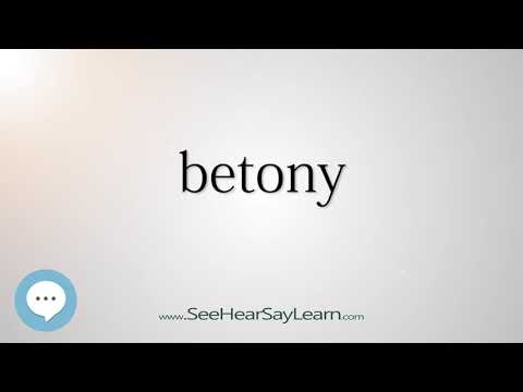 betony