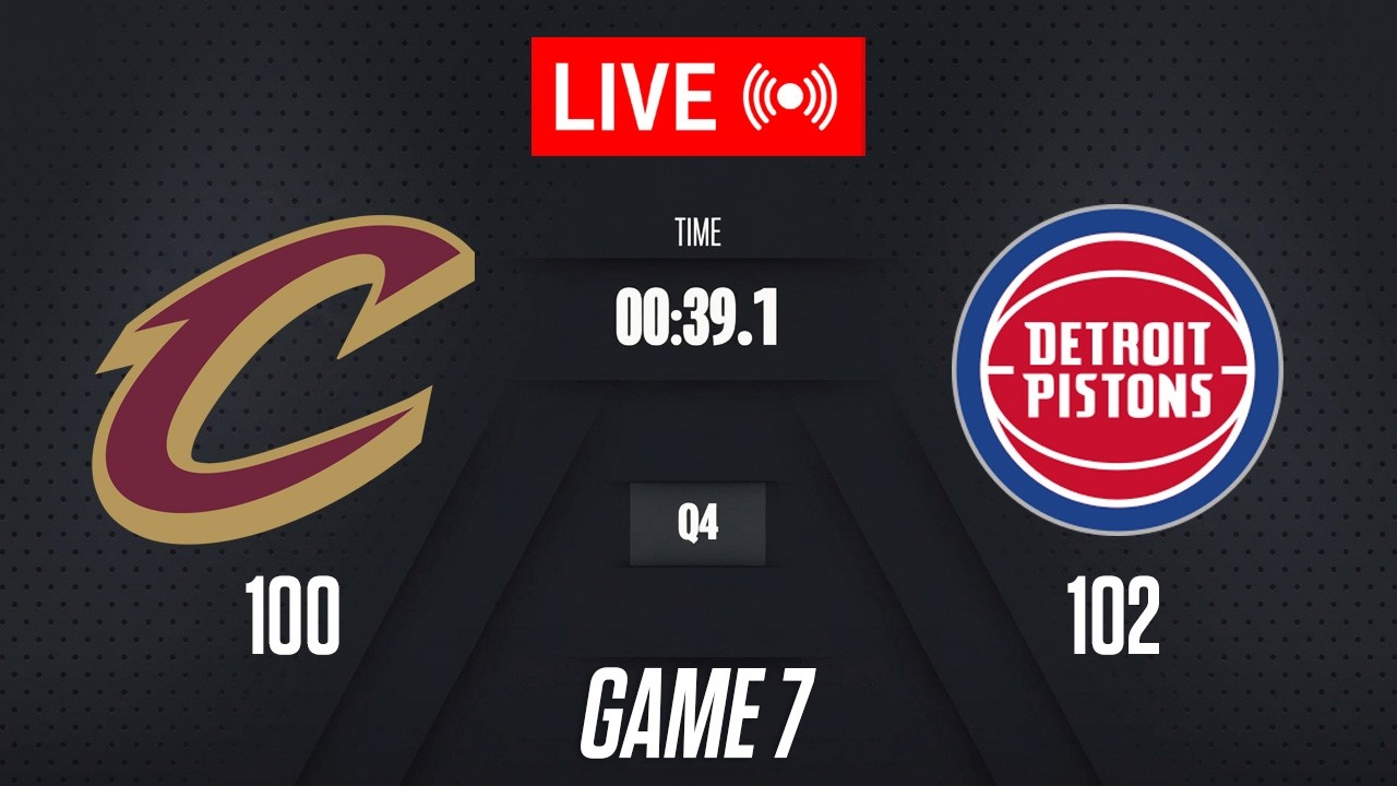 NBA LIVE! Cleveland Cavaliers vs Detroit Pistons GAME 7 | May 18, 2026 | NBA 2K26 SIMULATION