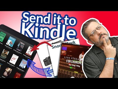How To Use Send To Kindle to Manage Your PDFs