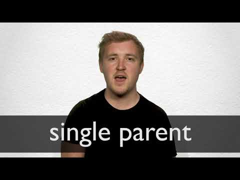 SINGLE PARENT definition and meaning | Collins English Dictionary
