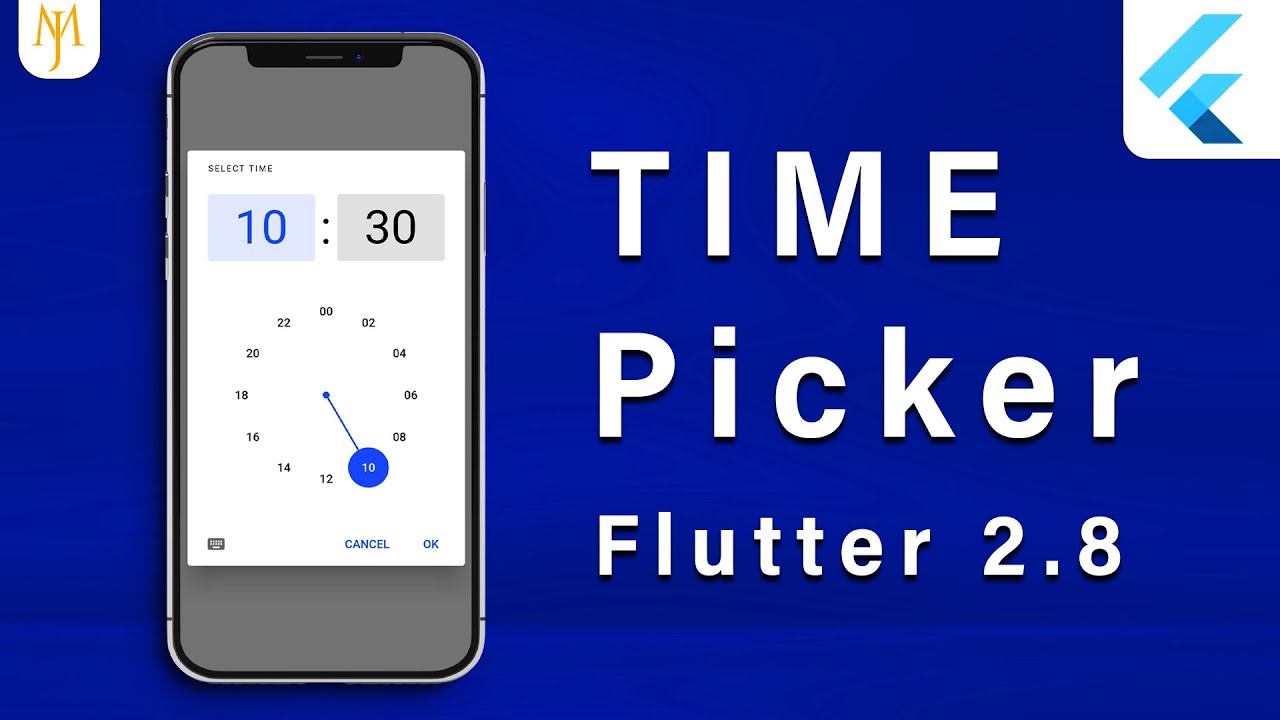 Github Johannesmilketimepicker Pick A Time Using The Flutter Time Picker Dialog