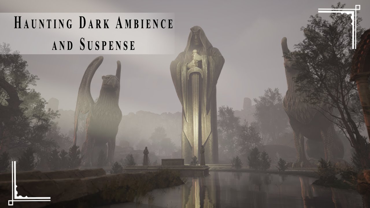 Ancient Mythical Statue in the Fog - Haunting and Dark Ambience ...