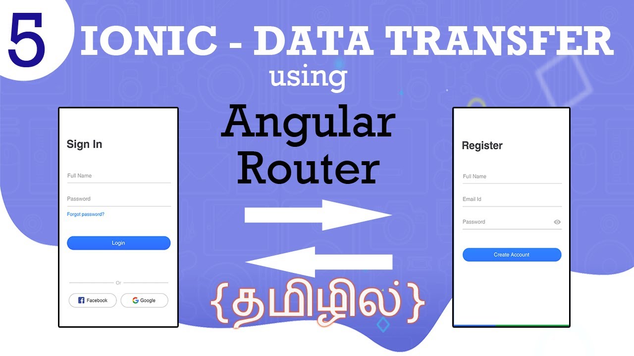 Ionic 5   Data pass between ionic page using angular router