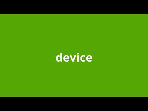 what is the meaning of device