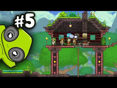 Steam Community :: Video :: Terraria - Easy Swamp Hut Village - Ep 5