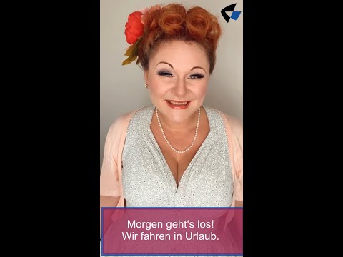 Deutsch lernen - Synonyme für JA. German learning. How to say YES in German language.