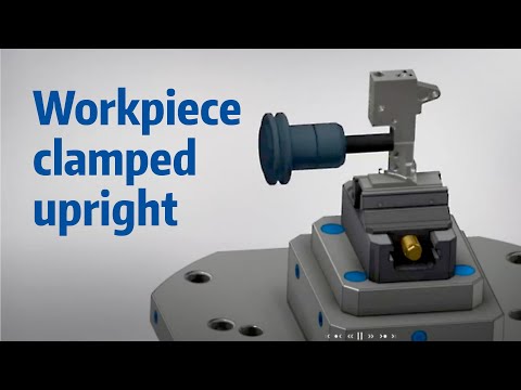 5-axis machining of valve block with LANG