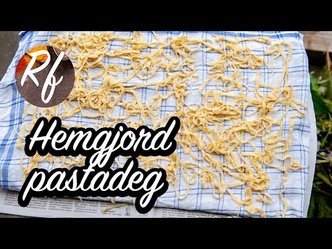 Hemgjord pasta eller pastadeg | Receptfavoriter