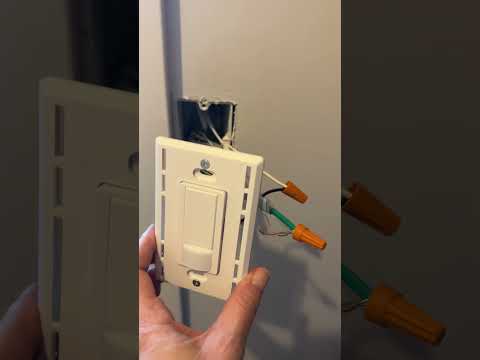 Install a Motion Sensor Light Switch in 2 Minutes