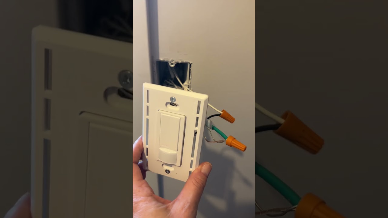 Install a Motion Sensor Light Switch in 2 Minutes