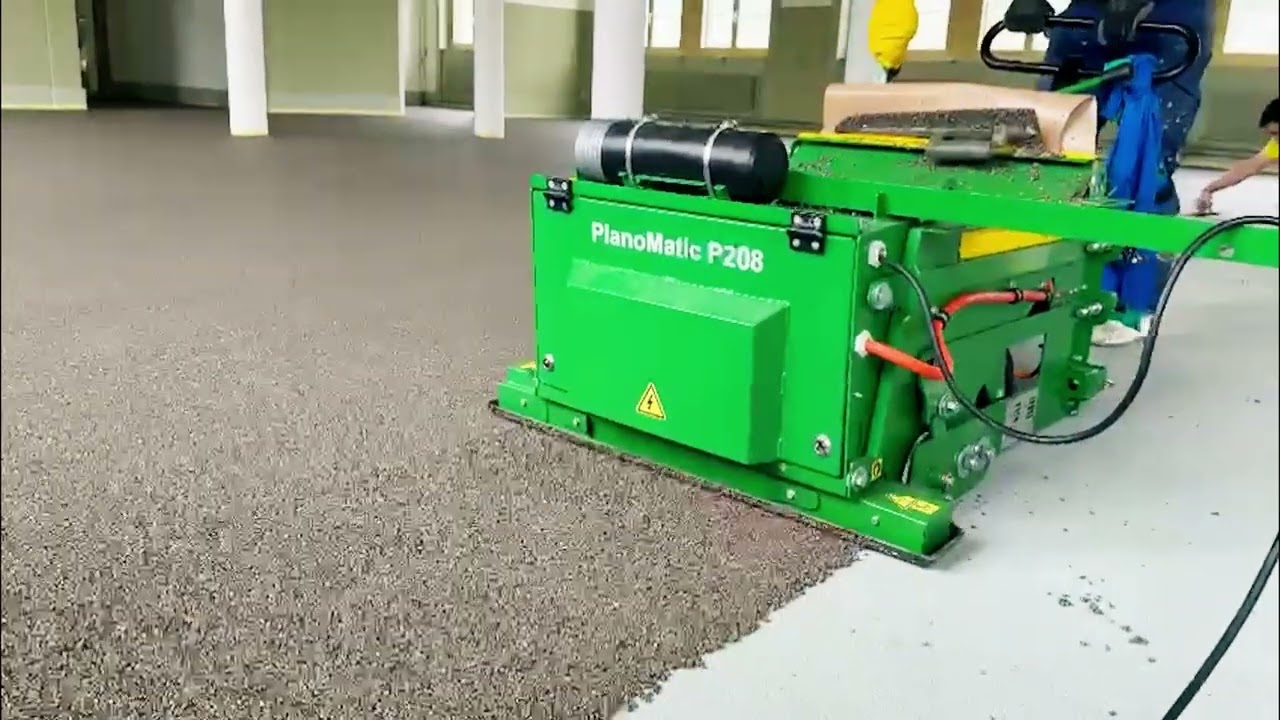 PlanoMatic P208 Semi-automatic paver for multi sports surfaces, design ...
