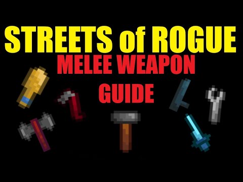 Steam Community :: Video :: Streets of Rogue Melee Weapons Guide