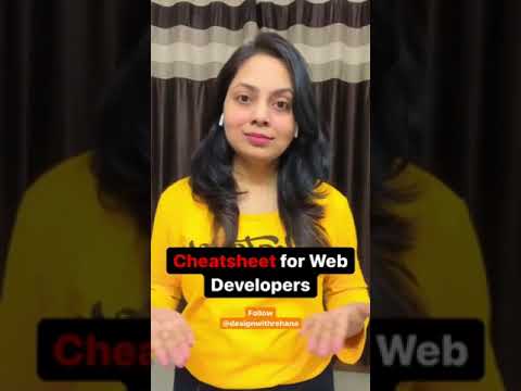 Top 5 Cheatsheets for Web Developers 🔥#cheatsheet #coding