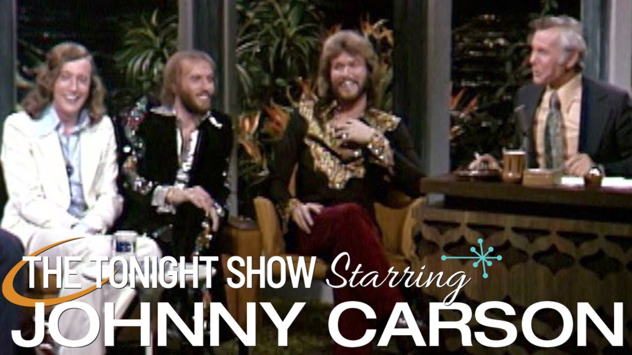 The Bee Gees’ perfect harmonies on Johnny Carson in 1973 left the host ...