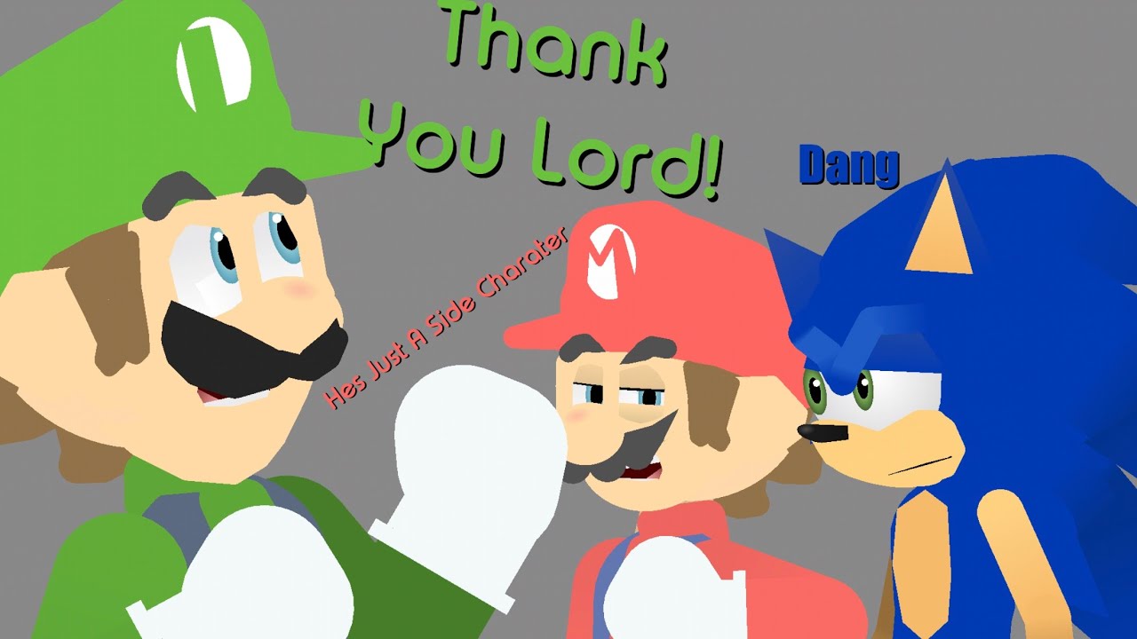 Mario And Sonic Race || Stick Nodes ||