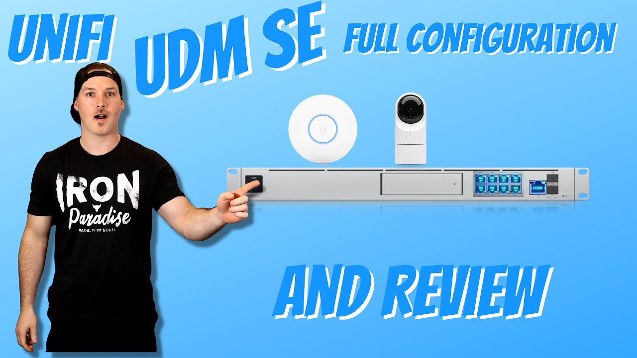 UDM SE Full Configuration and review