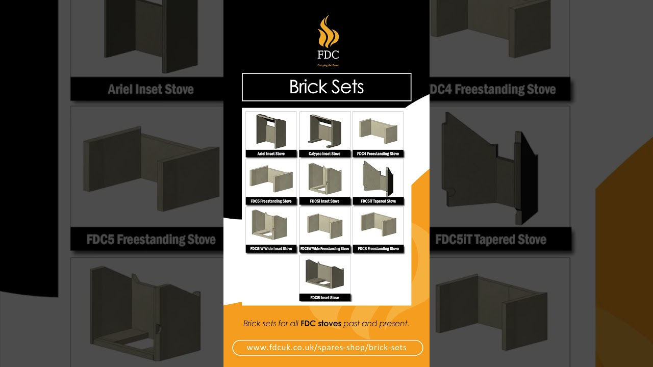 FDC Online Spares Shop #stove #stovemaintenance #stoveservice #stoverepair #brickset #stoveglass