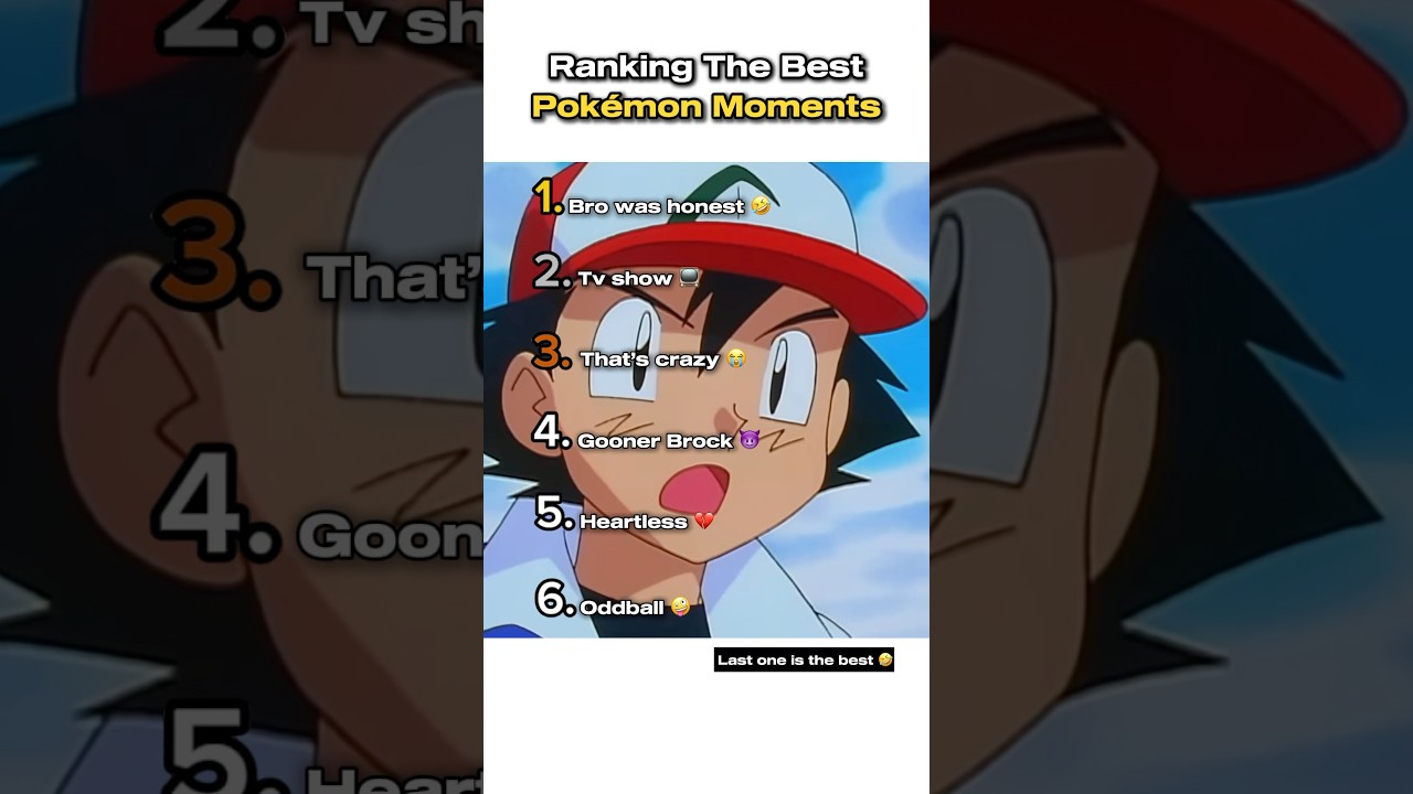 Ranking The Best Pokémon Moments