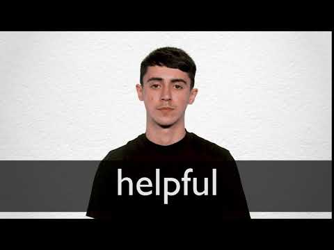 HELPFUL definition in American English | Collins English Dictionary