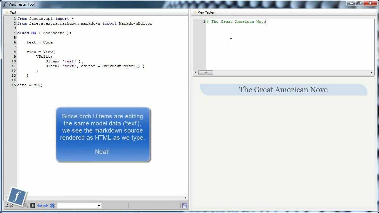 Creating an Interactive Markdown Editor